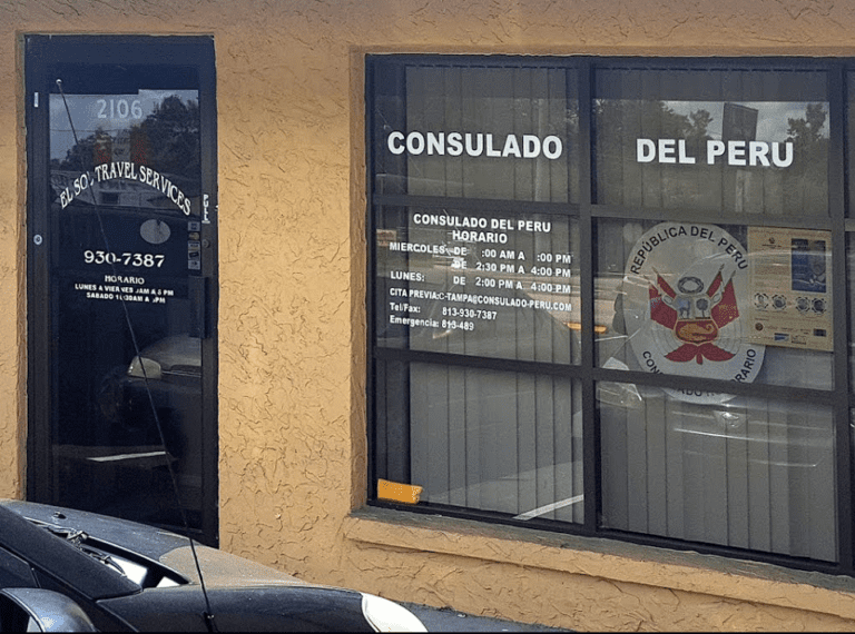 Consulado de Peru en Orlando - SEPARA TU CITA AQUÍ